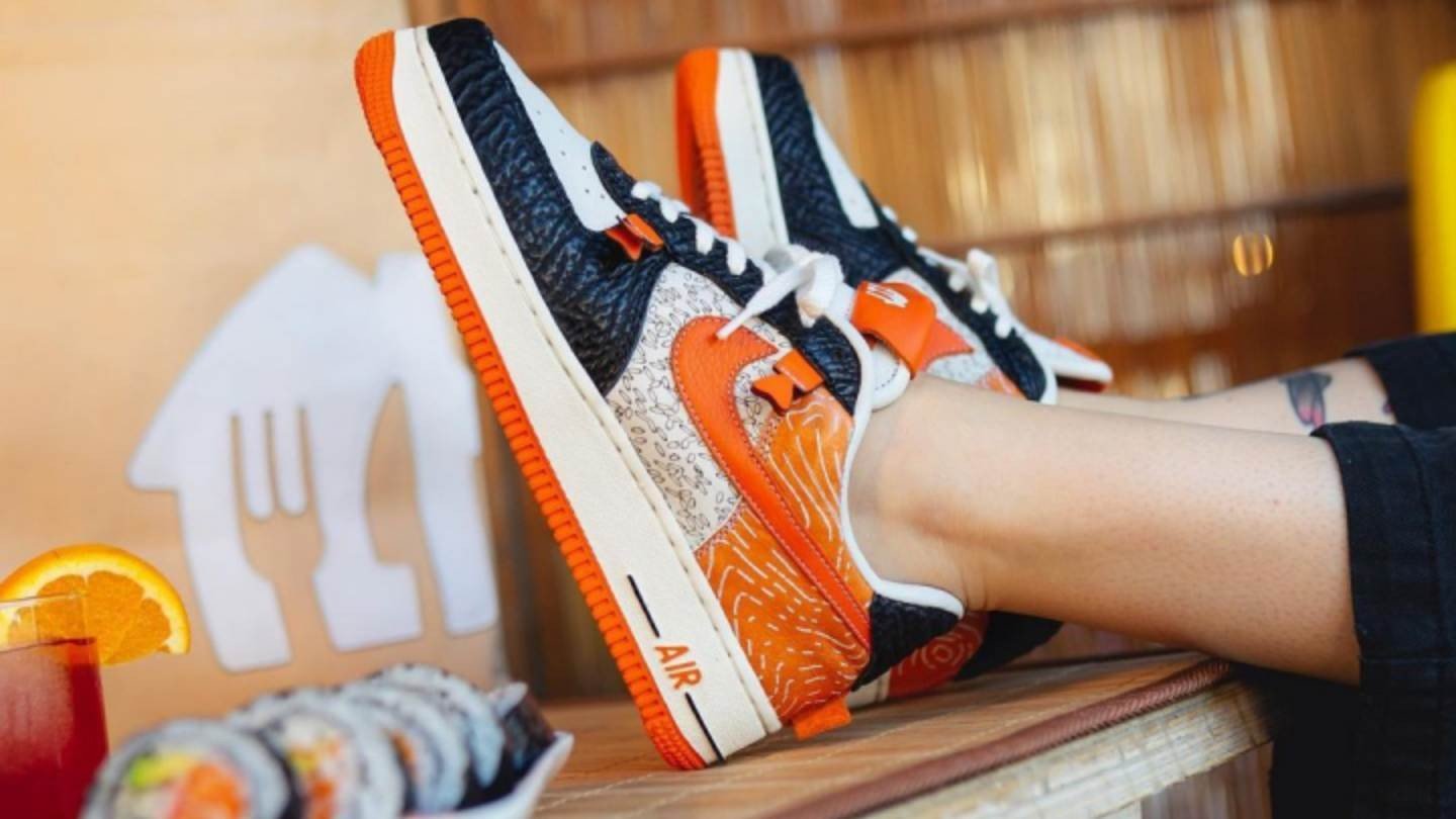 Первый взгляд на кроссовки Nike в стиле роллов «Филадельфия» - CQ