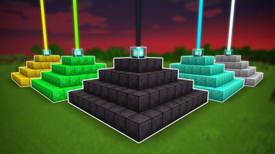 Как сделать маяк в Minecraft - CQ