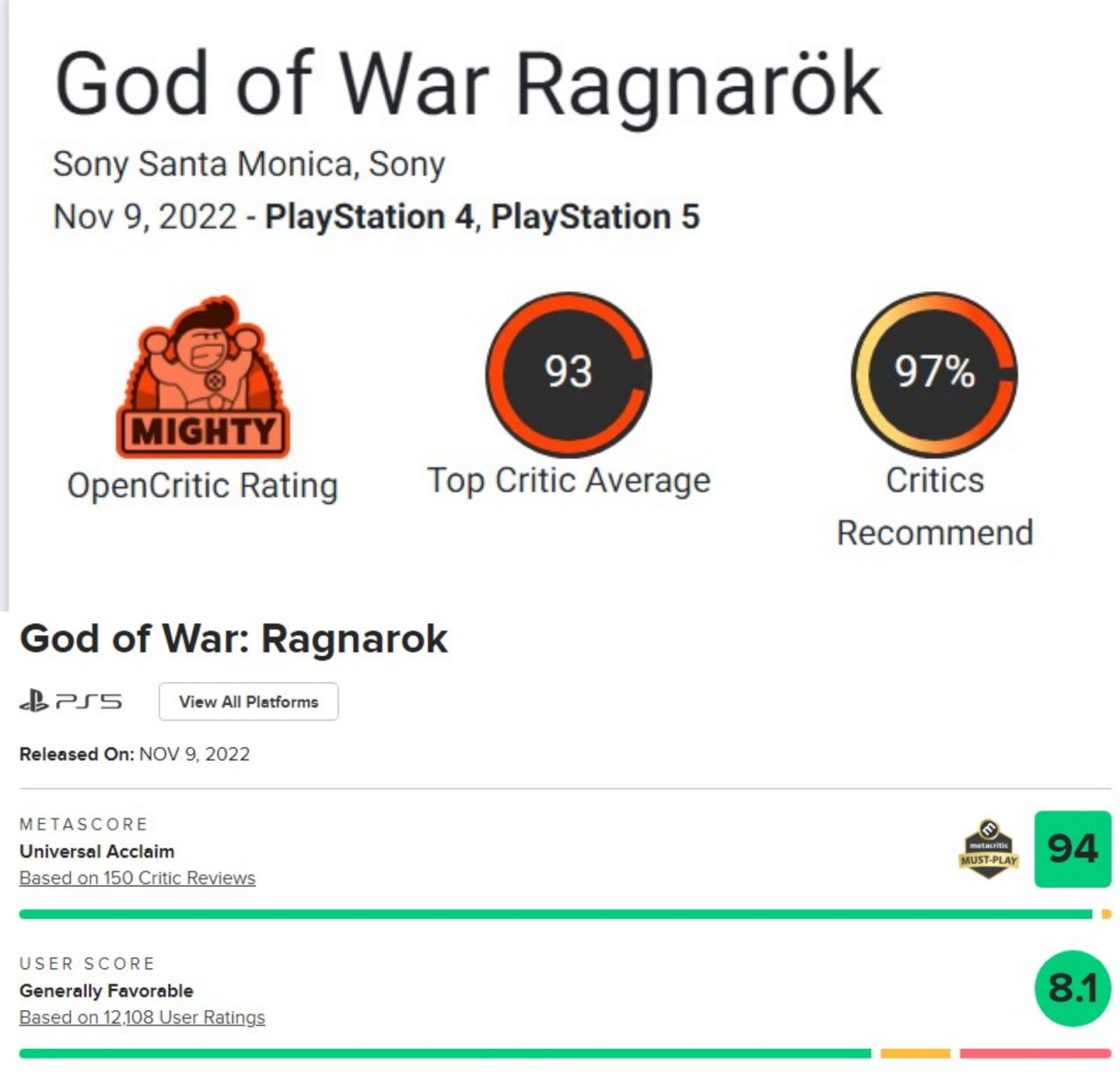 God of War Ragnarok на ПК: системные требования, дата выхода, геймплей - CQ