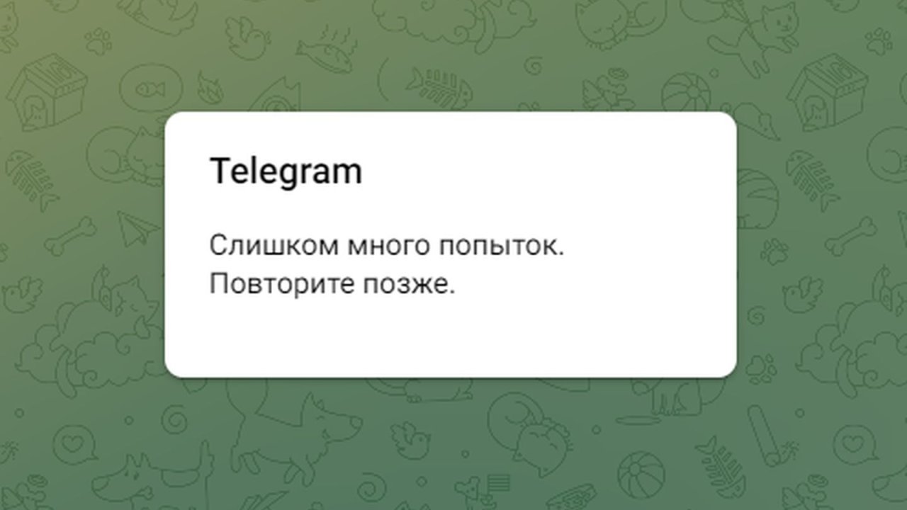 Не удается зайти в Telegram — причины и решения - CQ